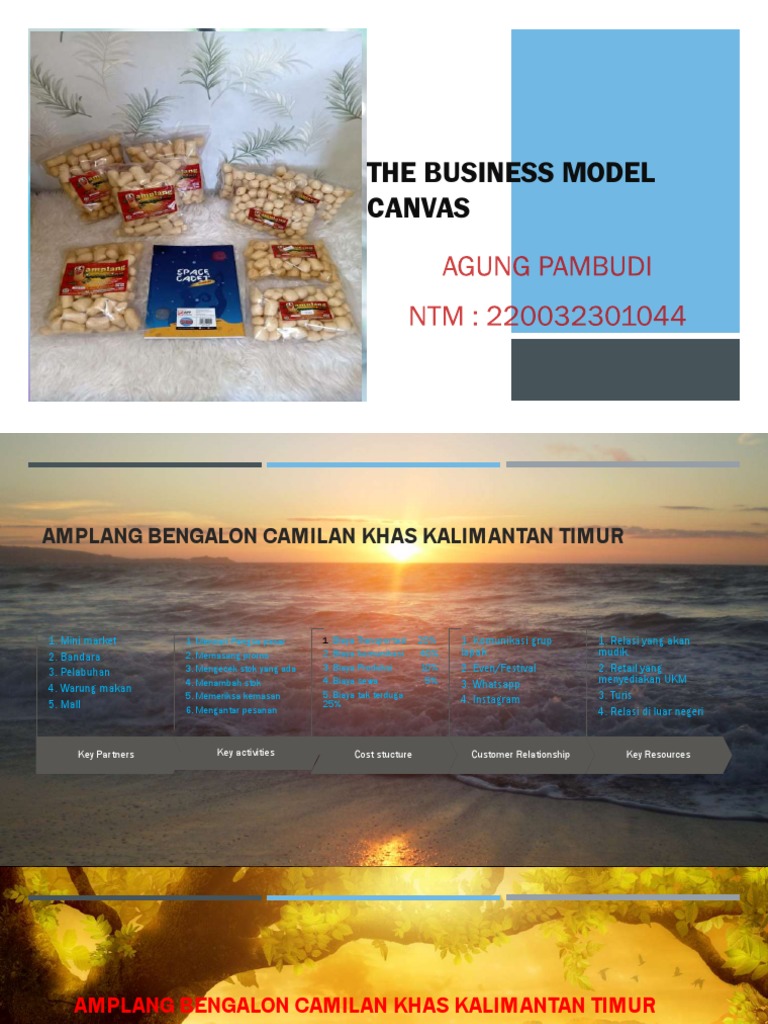 Bisnis Model Canvas Dan Profil Usaha | PDF