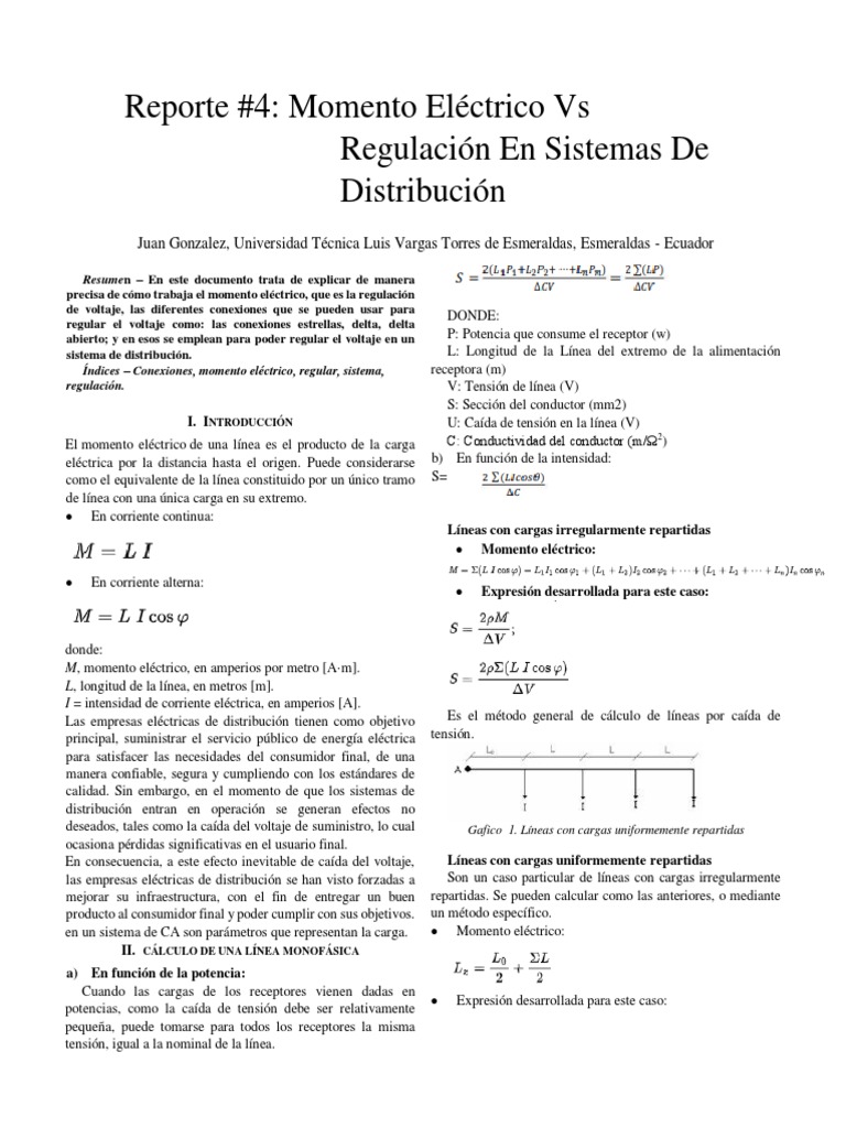 Reporte 4 | PDF | Ingenieria Eléctrica | Corriente eléctrica