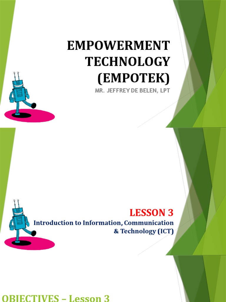 Emptech Lesson 3 | PDF