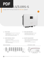 Sungrow 125CX-P2 Datasheet V4 EN | PDF | Alternating Current | Mains ...