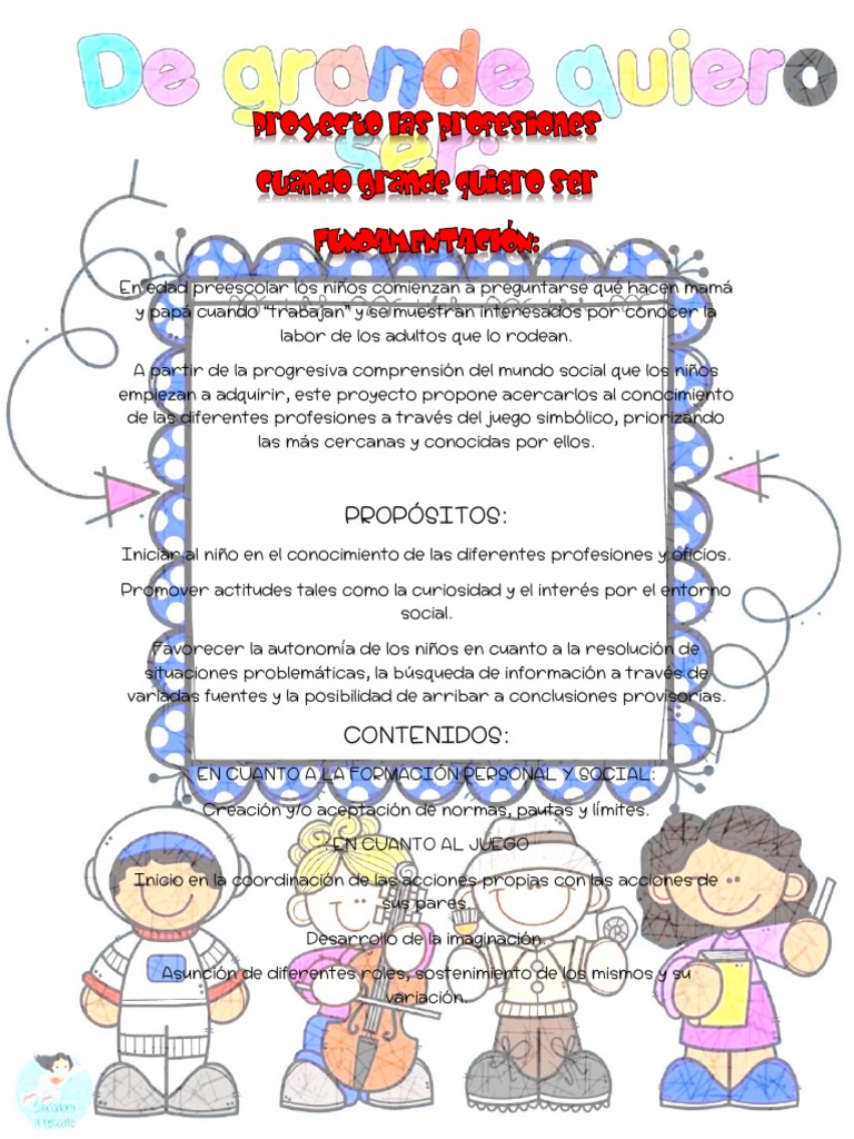 Proyecto Las Profesiones | PDF