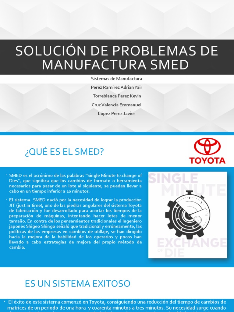 SMED | PDF | Lean Manufacturing | Business