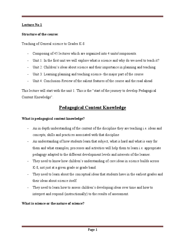 Teaching of General Science | PDF | Social Science | Science & Mathematics