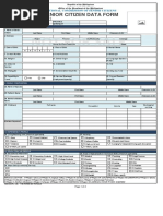 Social Pension Beneficiary Update Form | PDF