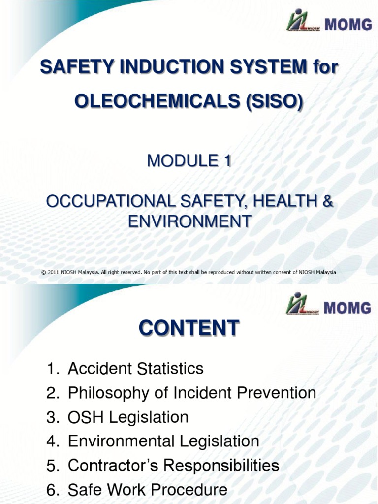 Module 1 - General Safety 2005 | Download Free PDF | Occupational Safety And Health ...