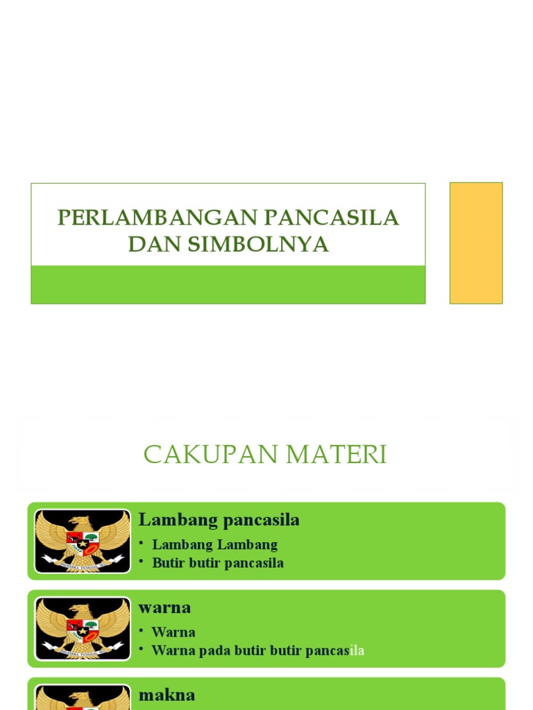 Simbol dan Makna Pancasila | PDF | Agama & Spiritualitas