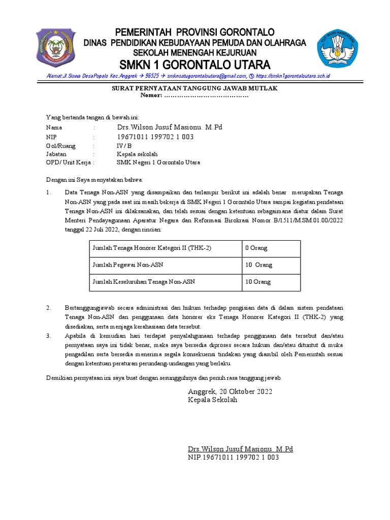 FORMAT SPTJM Opd | PDF