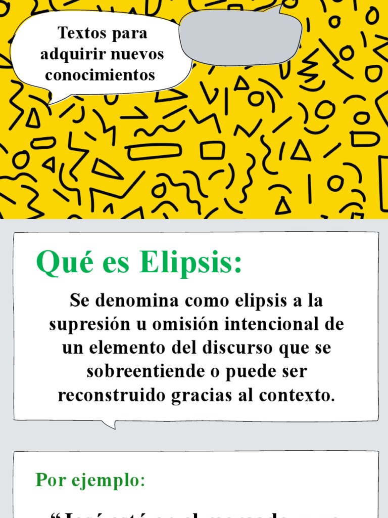Elipsis | PDF | Género gramatical | Pronombre