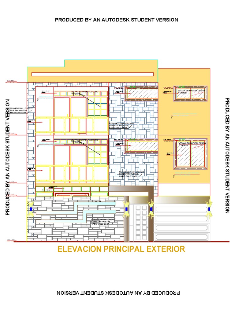 Elevacion Principal | PDF
