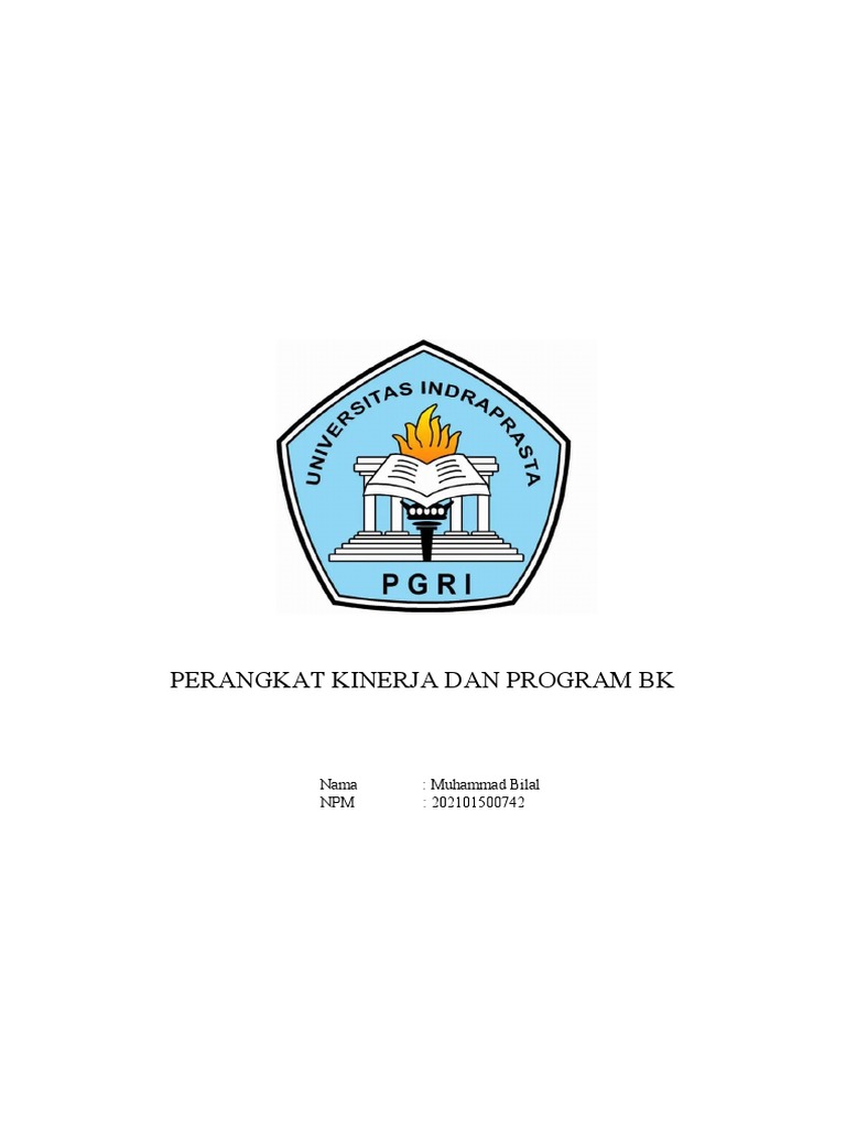 Perangkat Kinerja Dan Program BK | PDF | Karier & Perkembangan | Bisnis