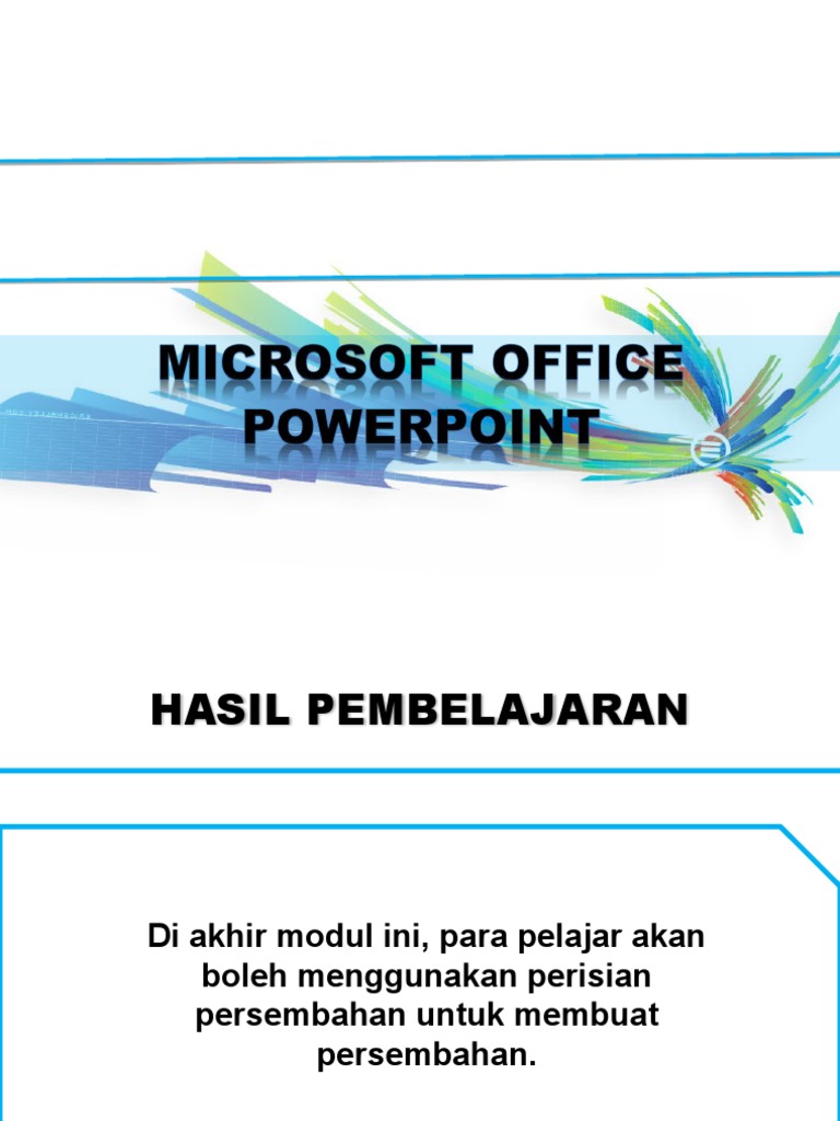 Microsoft Office Powerpoint | PDF