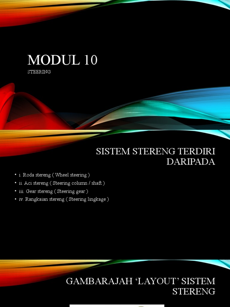 Modul 10 Steering | PDF