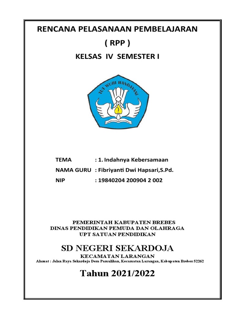 Cover RPP | PDF | Career & Growth