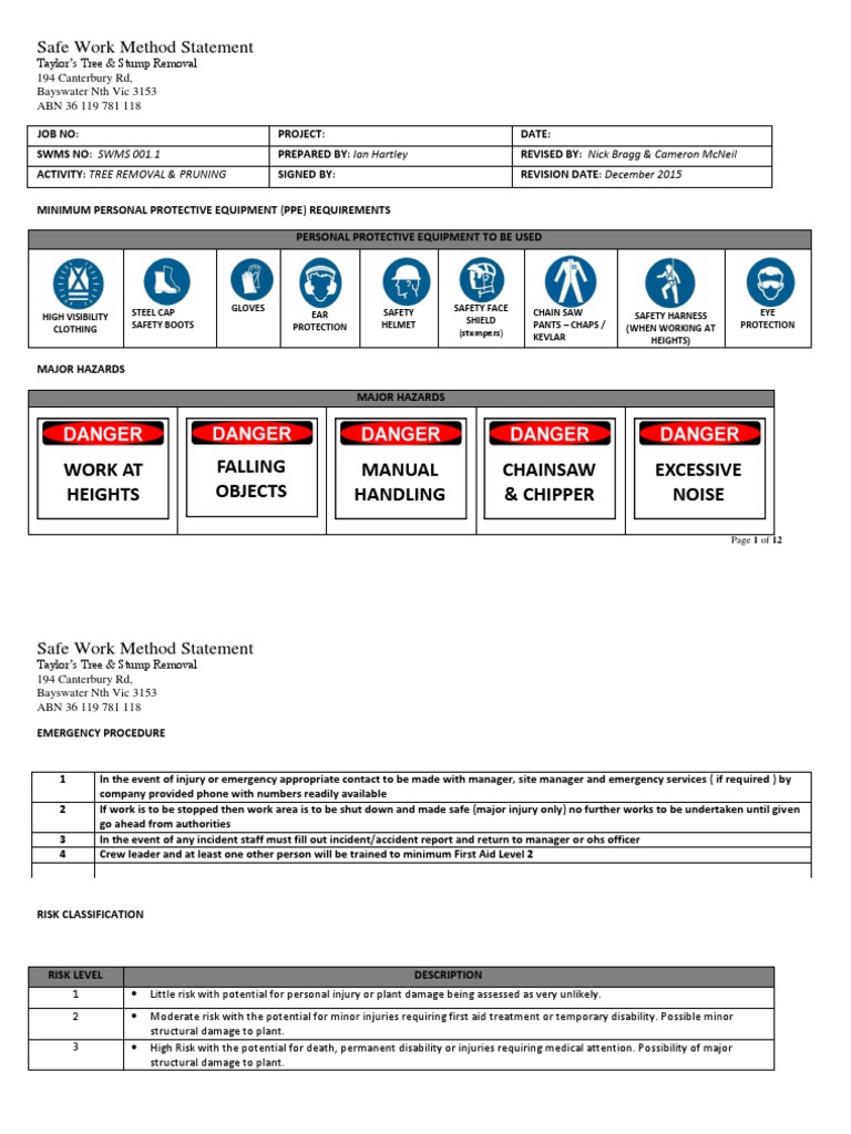 Swms Trees | PDF