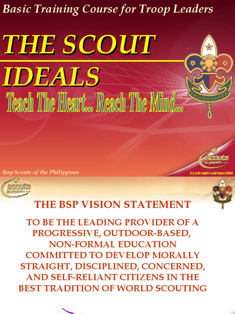 The Scout Ideals | PDF | Scouting