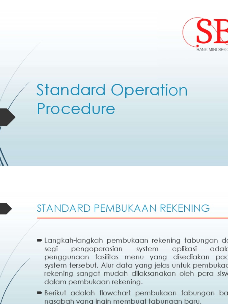 Prosedur Pembukaan Rekening BRI | PDF