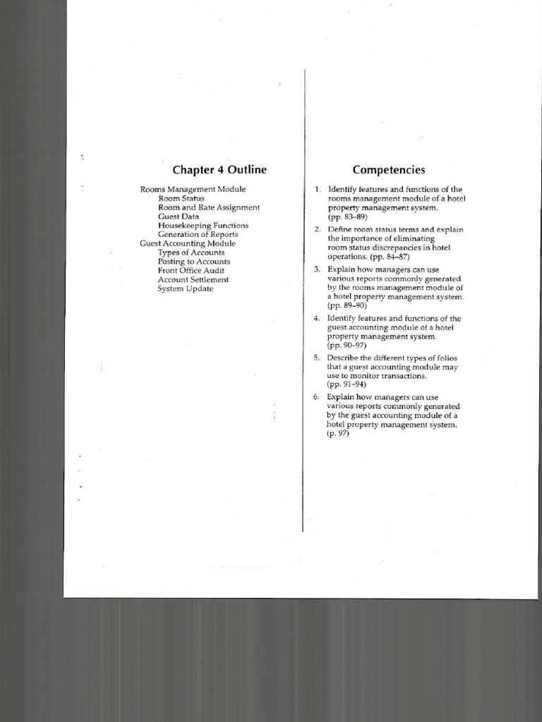 08 Room Management | PDF