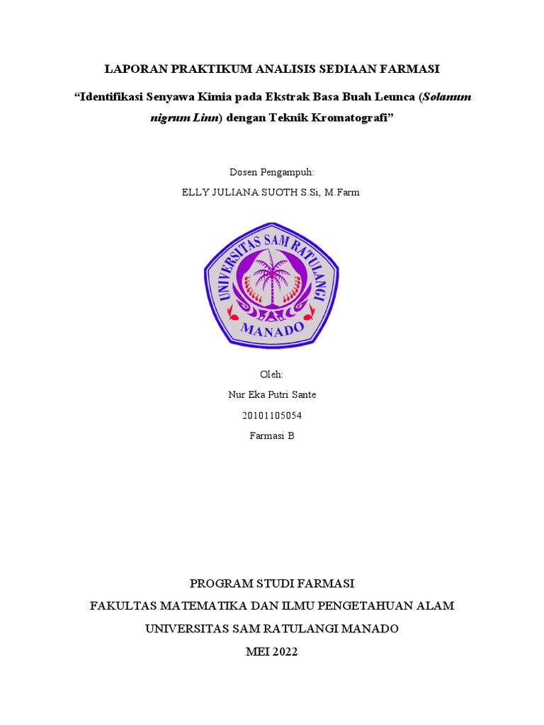 Laprak VII - Nur Eka Putri Sante - 054 | PDF