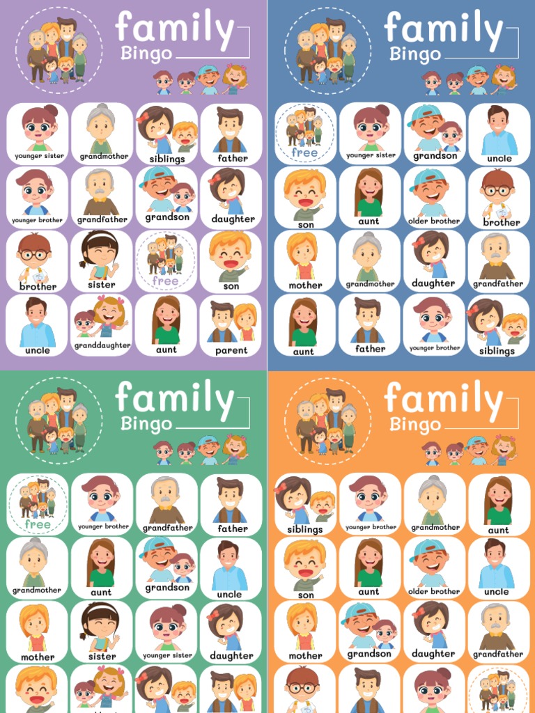 Bingo Family | PDF | Grandparent | Human Development