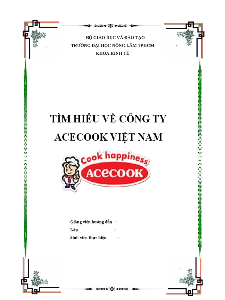 Acecook Vietnam | PDF
