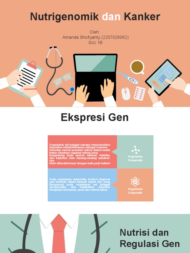 Presentasi Aktivitas Belajar Genetika Dan Gizi: Nutrigenomik Dan Kanker | PDF