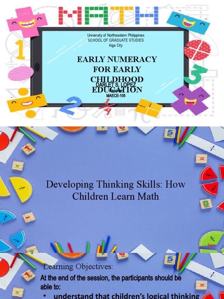 Report 1 How Does Children Learn Math | PDF