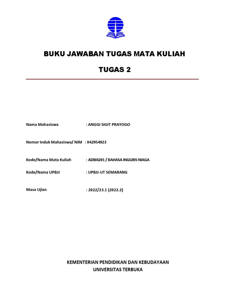 ADBI4201 - Tugas 2 | PDF | Goal | Learning