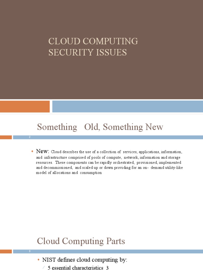 Cloud - W03 - Module 18 - Security Threats and Challenges in Cloud Computing | Descargar gratis ...