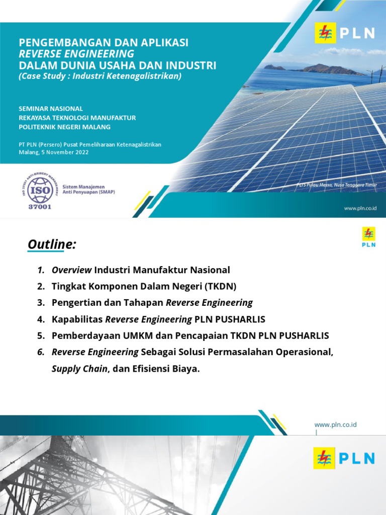 Materi KU Reverse Engineering - PLN Pusharlis POLINEMA Final | PDF