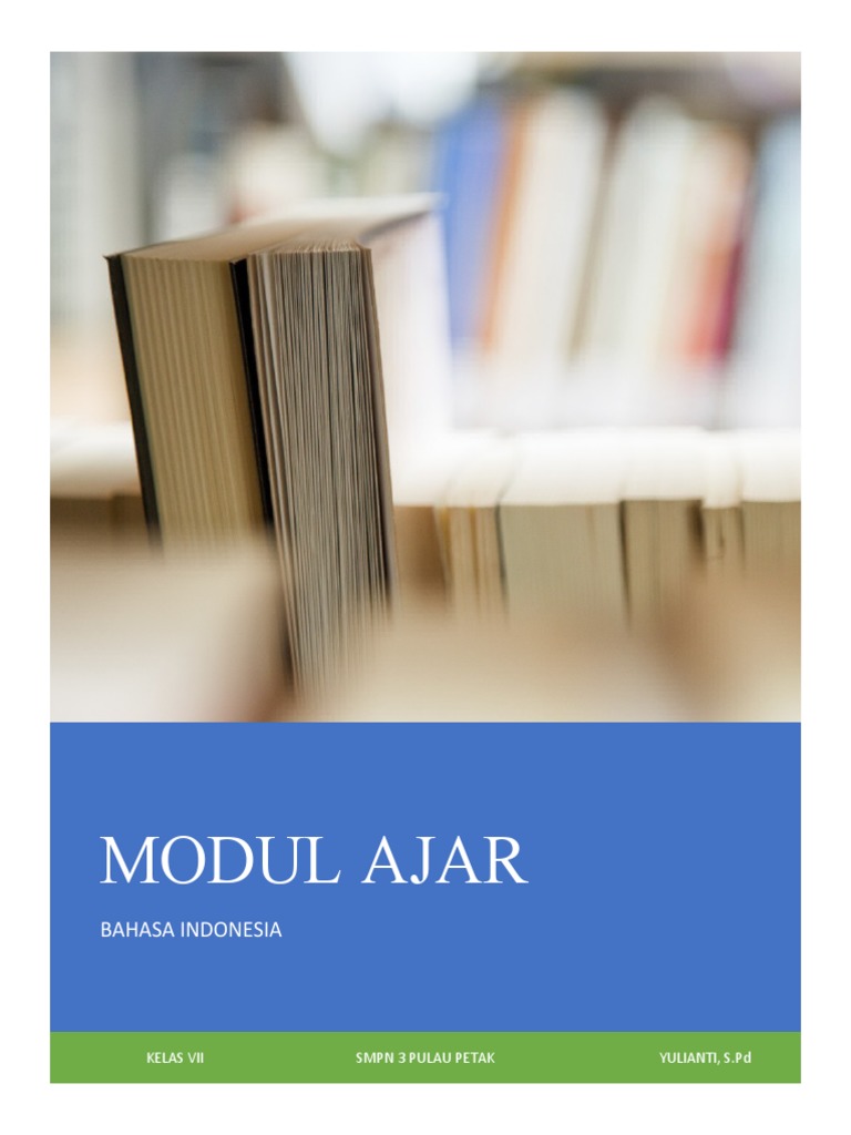 Sampul Modul Ajar | PDF