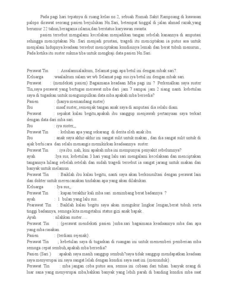 Naskah Role Play | PDF