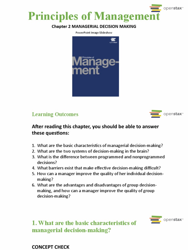 Principles of Management PPT Video Ch02 | PDF