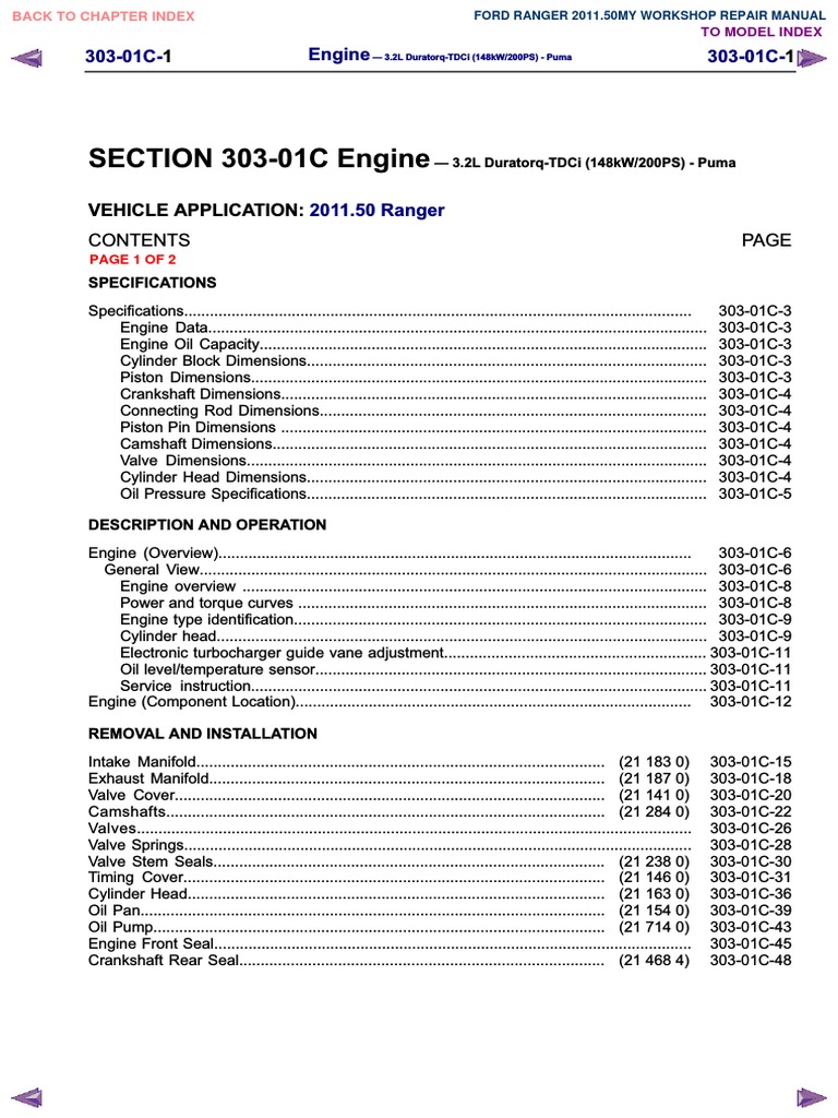 Motor 3.2 Duratorq | PDF | Wheeled Vehicles | Land Vehicles