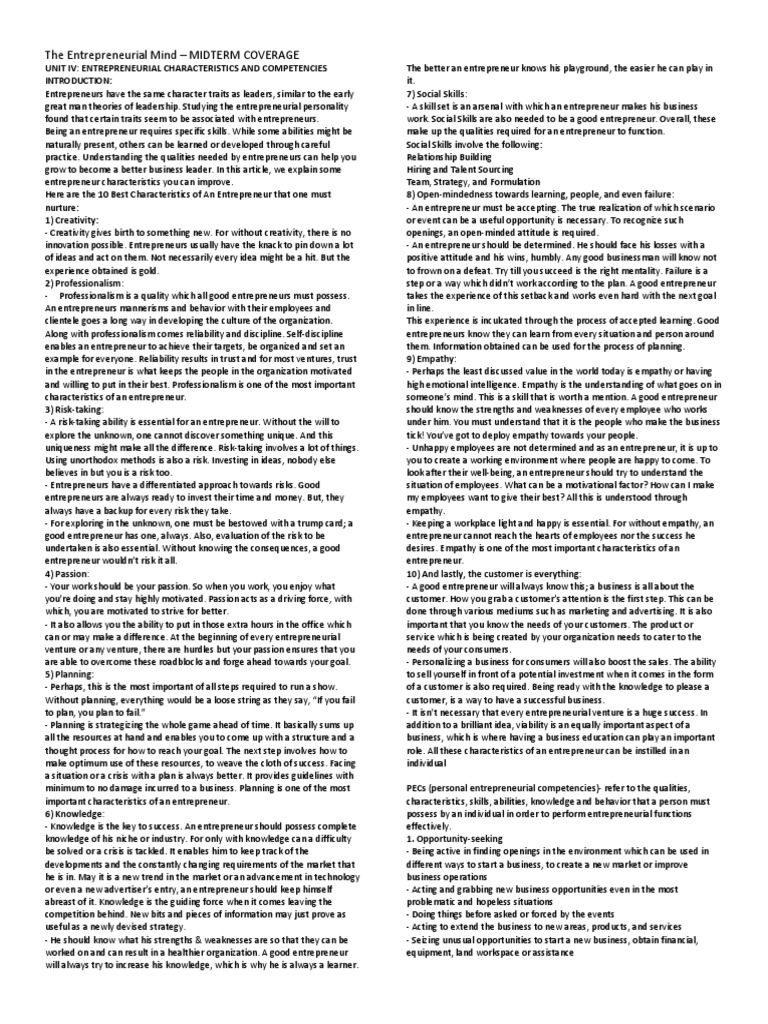 TEM - Midterm Coverage | PDF