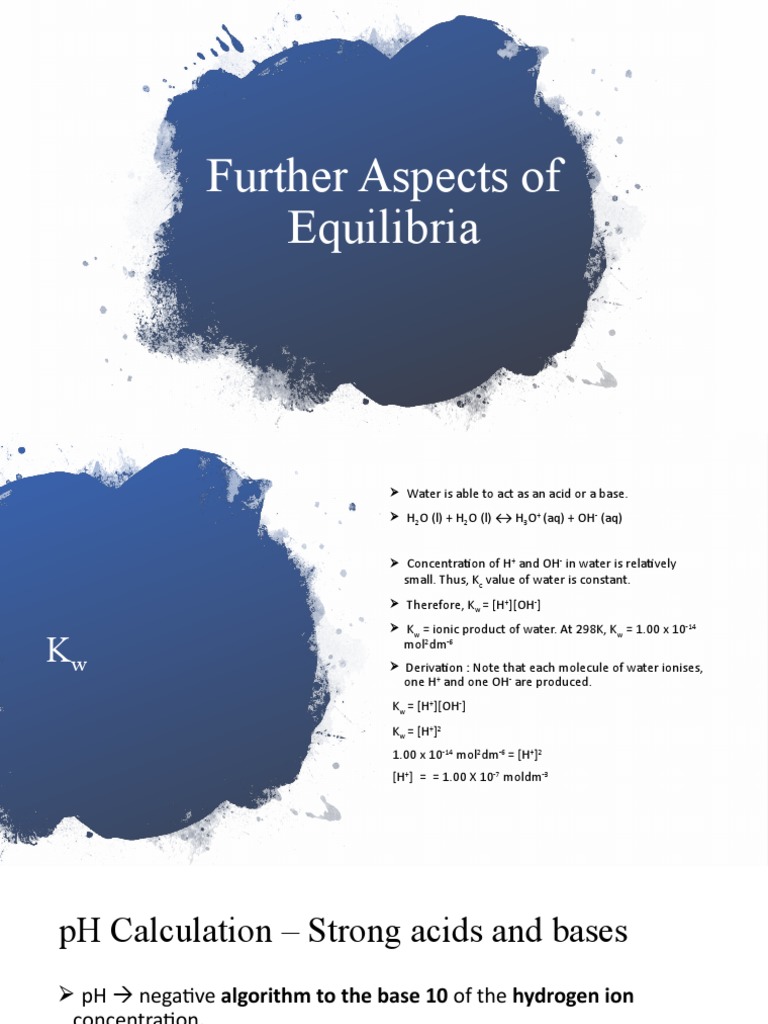 Further Aspects of Equilibria | PDF | Solubility | Buffer Solution