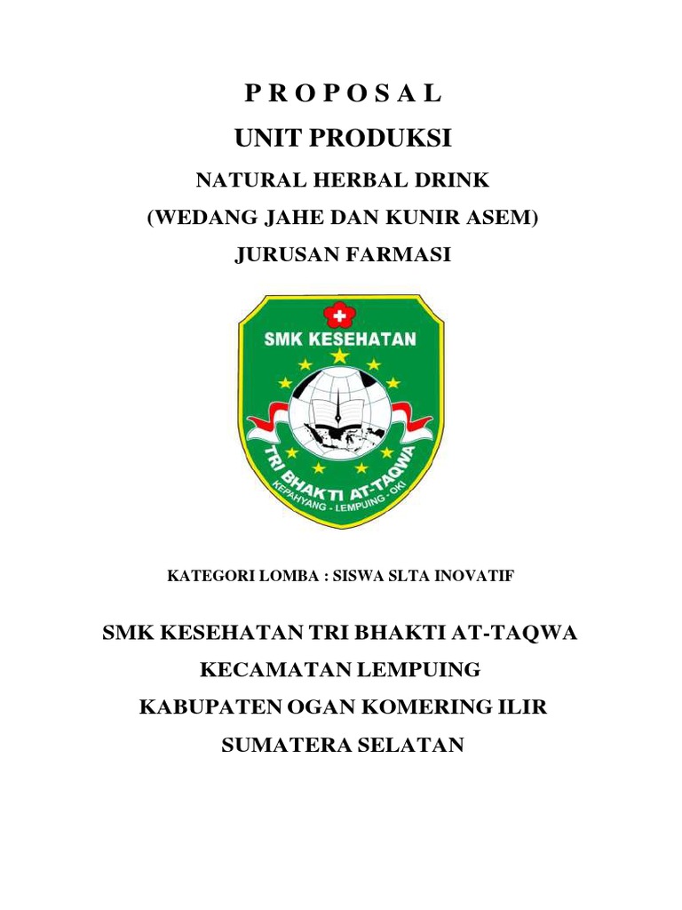 Proposal Inovasi NHD | PDF