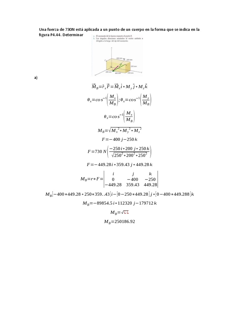 Ejercicios 1 y 2 Estatica | PDF