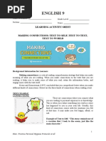 English-9-Quarter-2-Module-4-Week 4 | PDF | Learning