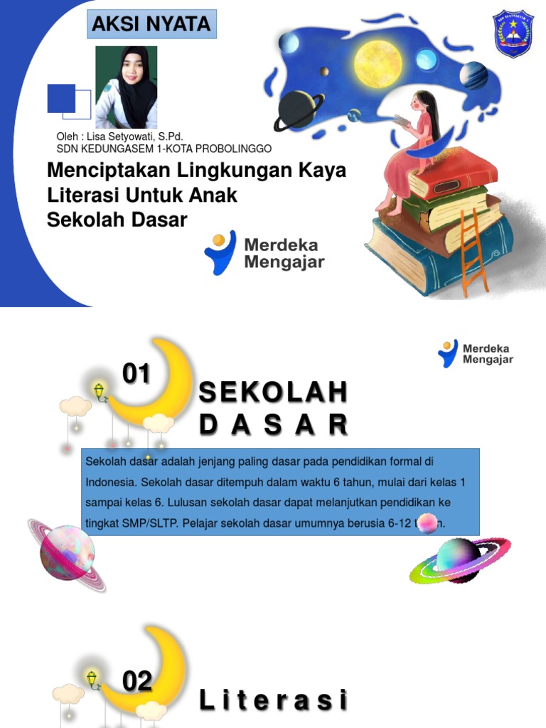 Lingkungan Kaya Literasi Sekolah Dasar | PDF