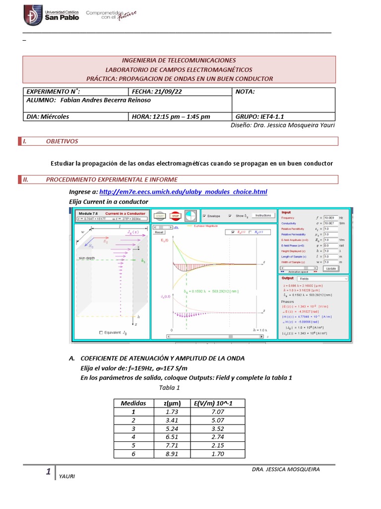 Propagación de Ondas en Conductores | PDF | Olas | Frecuencia