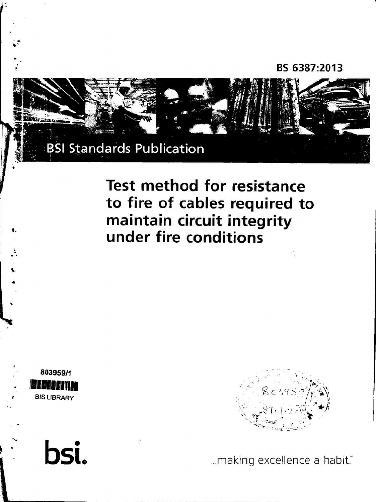 BS 6387-2013 | PDF