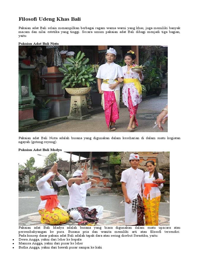Filosofi Udeng Khas Bali | PDF | Agama & Spiritualitas