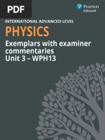 Edexcel A Level Physics Formula Sheet | PDF | Waves | Electronvolt