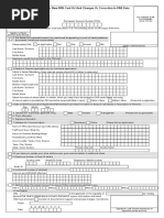 PAN Card Application and Correction Form | PDF | Applications Of ...