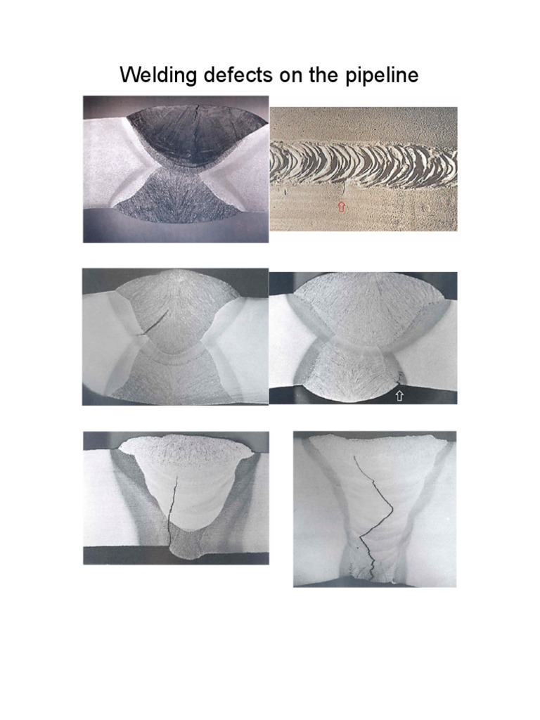 Welding Defects On The Pipeline | PDF