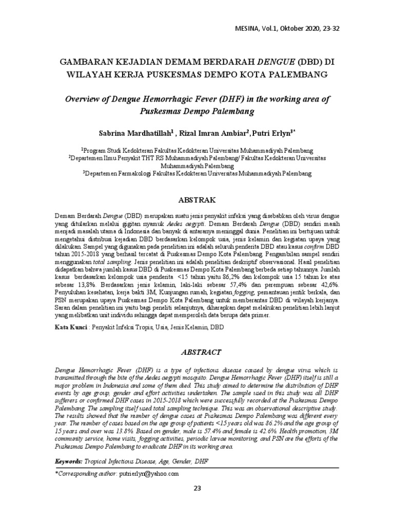 Contoh LAPORAN DBD | PDF