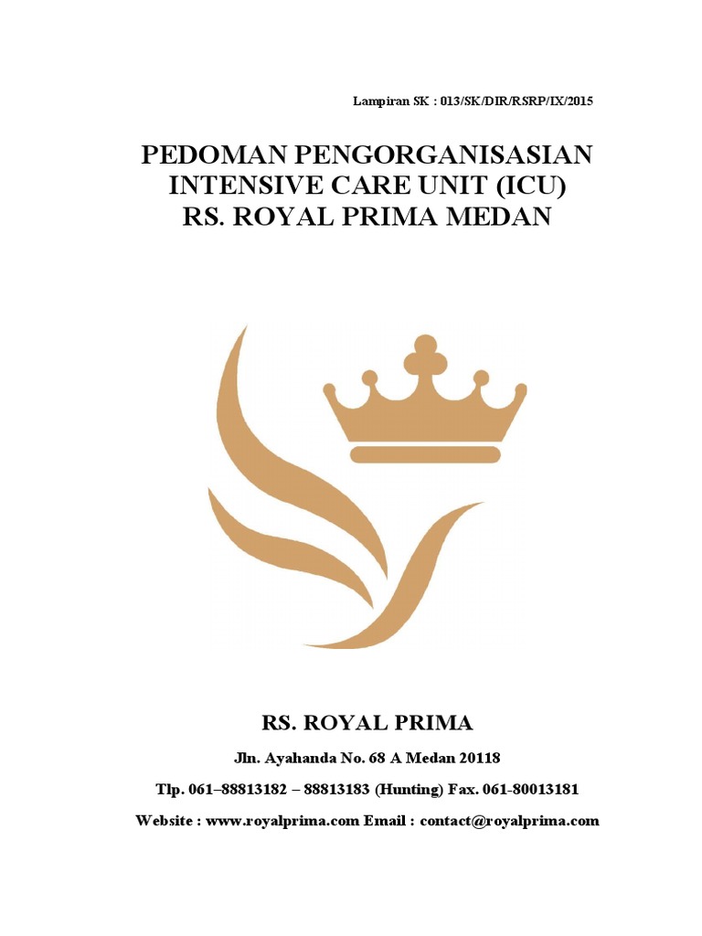 Ped. Pengorganisasian ICU | PDF