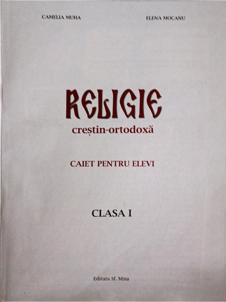 Religie Cls I | PDF