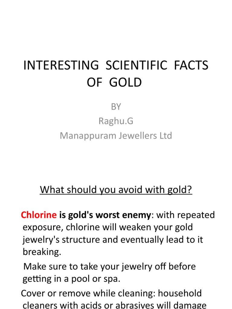 Why Are You Wearing Gold Jewellery, Amazing Facts of Gold Jewellery ...