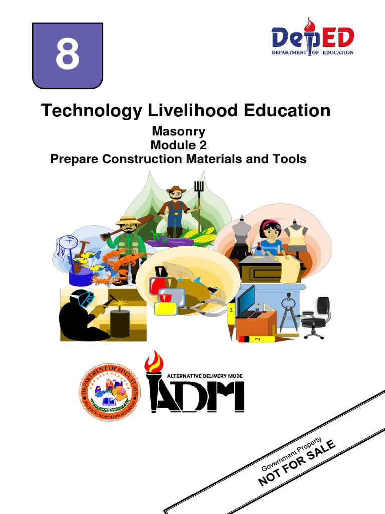 TLE8 - Masonry - q1 - Mod2 - v2 - DivLevel | PDF | Career & Growth | Art
